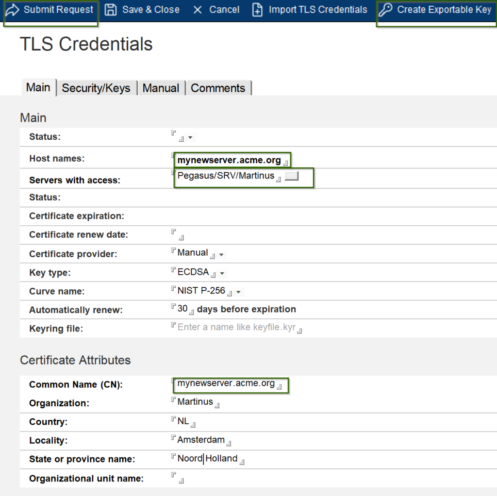 Working with standard Certificate Authorities in Domino 12 – Martijn's Blog